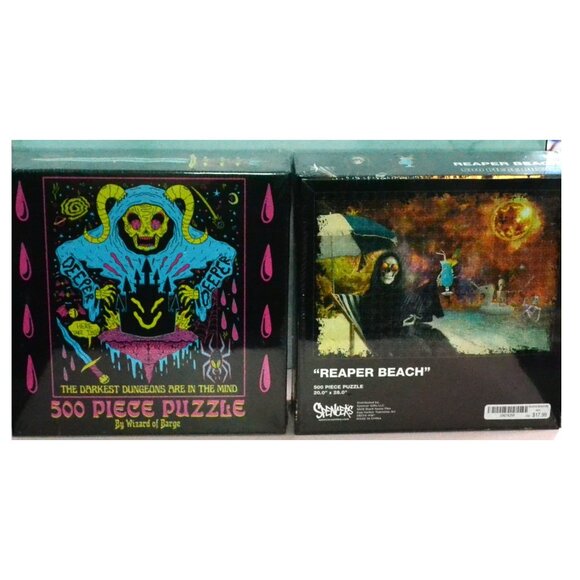 Wizard Of Barge | Toys | Set Of 2 Jig Saw Puzzles Wizard Of Barge 50 ...